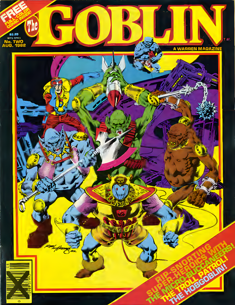 The Goblin Comic Magazine (1982) | Issues 1-3 | Warren Publishing ...